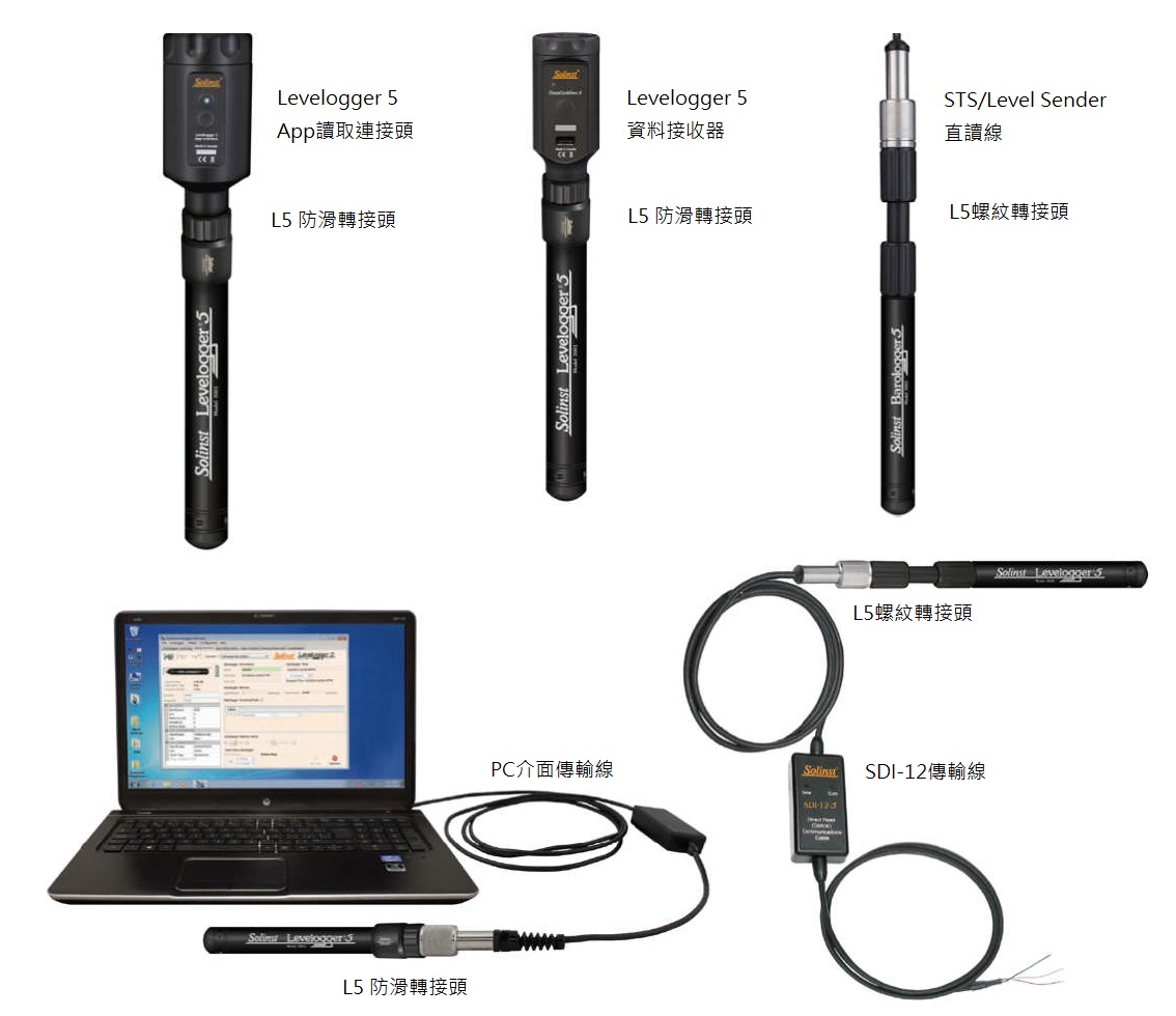 Levelogger5 水位計/溫深鹽 | 慧技科學有限公司 Smartec Scientific Corp